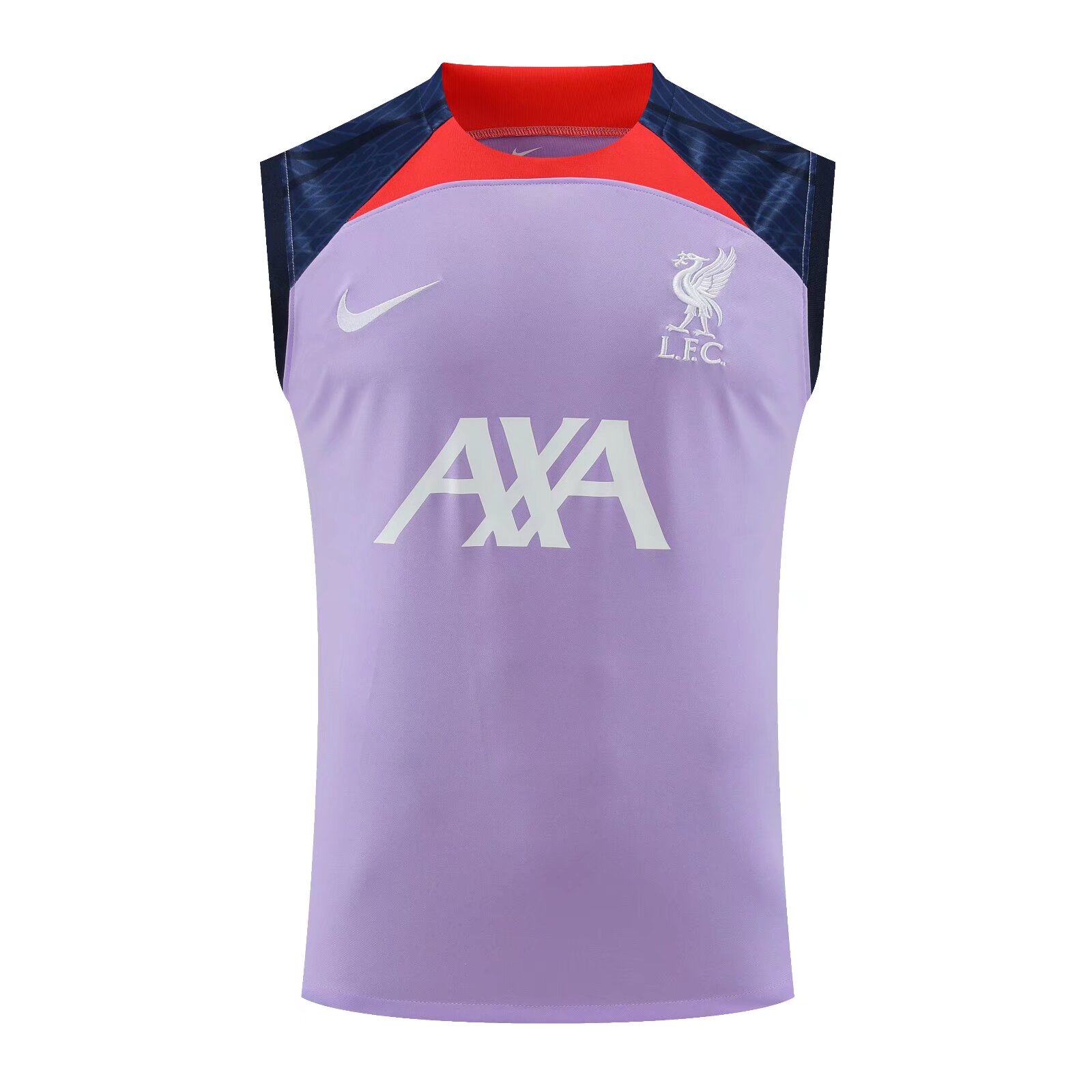 2023/24 Liverpool Light Purple Thailand Soccer Training Vest -418