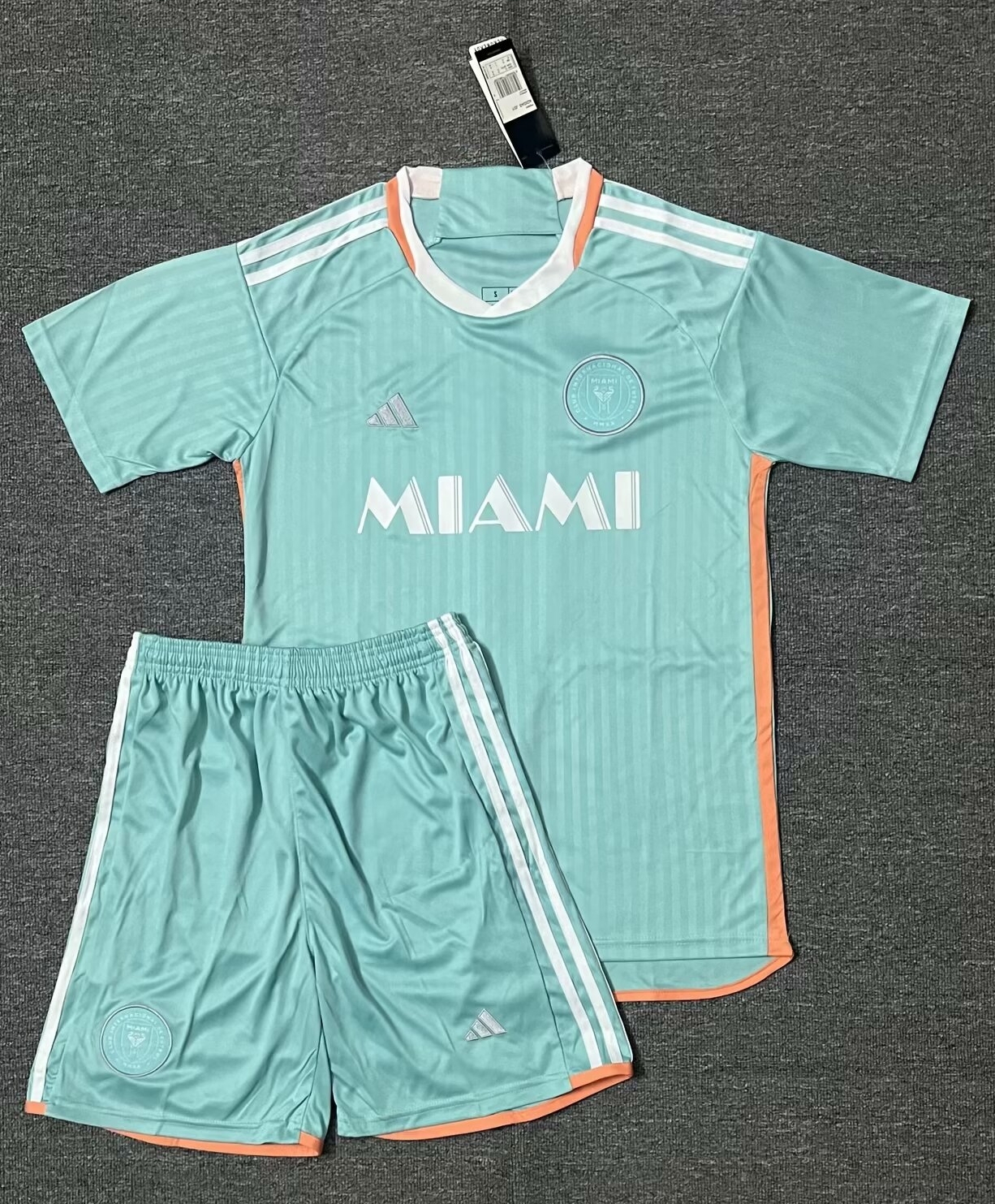 2024/25 Inter Miami CF 2nd Away Green Soccer Uniform-302