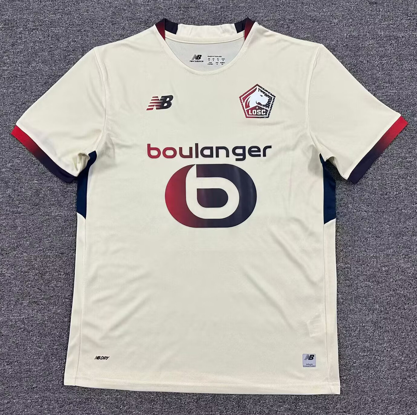 2025/26 Lille OSC Away Light Yellow Thailand Soccer Jersey AAA-1040
